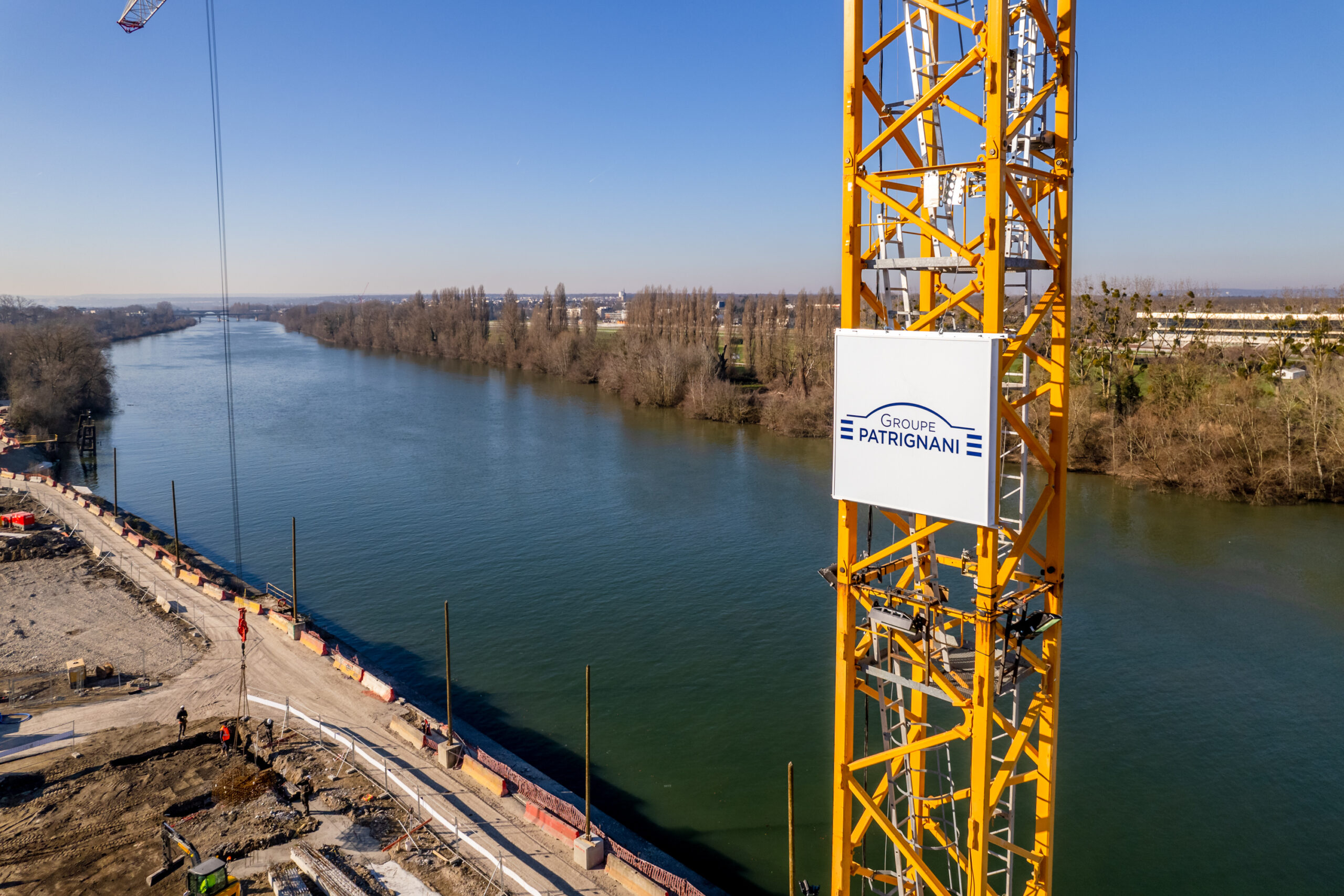 Démarrage du chantier à Cormeilles-en-Parisis - Groupe Patrignani